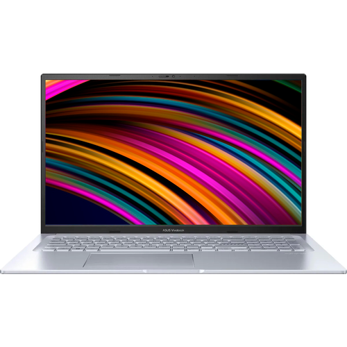 17.3" Ноутбук ASUS VivoBook 17X, AMD Ryzen 5 7530U (4.5 ГГц), RAM 16 ГБ, SSD 512 GB, RX Vega 7, Windows 11 Pro + Office 2021, Silver, Русская раскладка