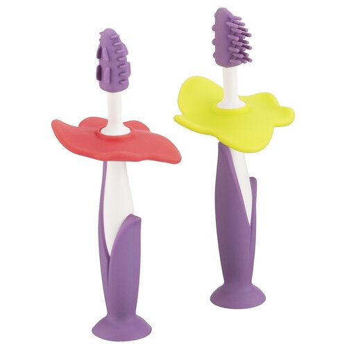 Зубная щетка ROXY-KIDS Flower, фиолетовый