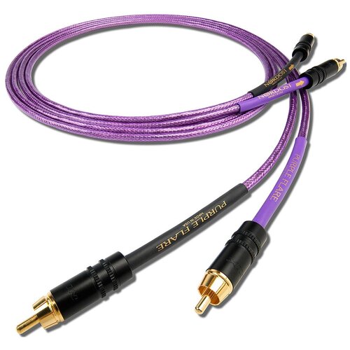 Кабель аудио 2xRCA - 2xRCA Nordost Purple Flare (Leif Series) RCA 1.0m