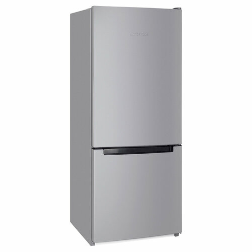 Холодильник NORDFROST NRB 121 S двухкамерный, 240 л объем, серебристый