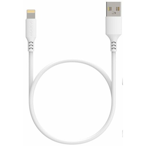 Кабель Maxvi (MC-A03) Apple 8-pin, 1 м, 2A, белый