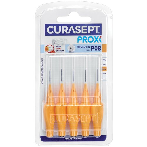 Межзубные ершики CURASEPT PROXI P08, 5 шт