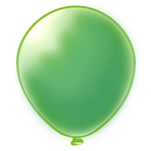 Шары латексные пастель зеленый/Green 12"/30 см, 50 шт./упаковка