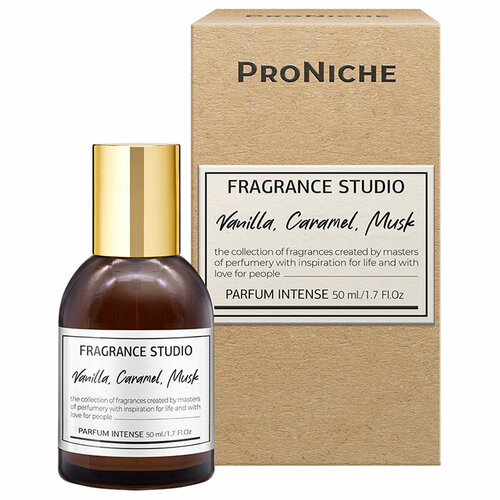 Парфюмерная вода ProNiche женская Fragrance Studio Vanilla, Caramel, Musk 50мл
