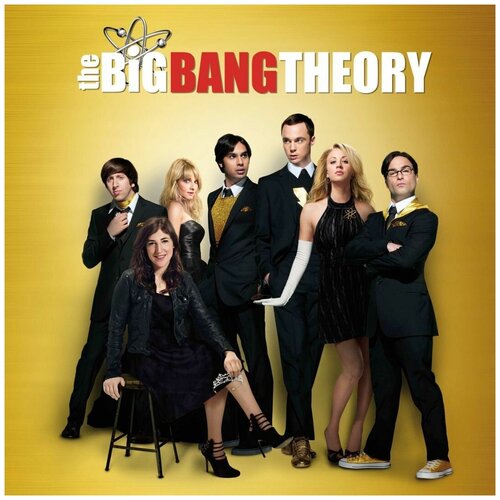 Плакат, постер на холсте The Big Bang Theory/Теория Большого взрыва. Размер 21 х 30 см
