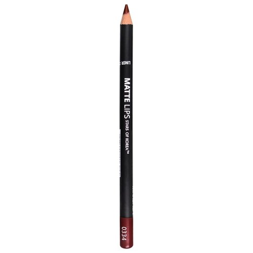 Art Soffio карандаш для губ  Matte Lips 820L, 0334 Marsala