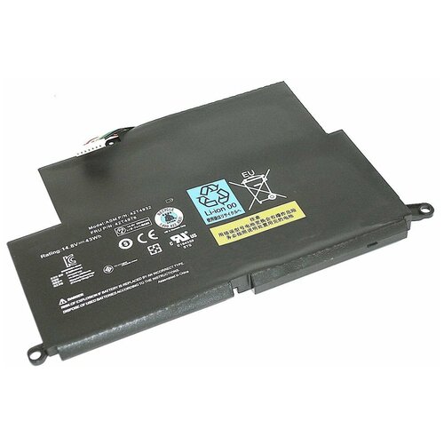 Аккумуляторная батарея для ноутбука Lenovo E220s (42T4932) 14.8V 2900mAh черная