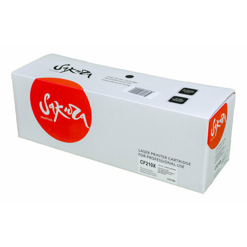 6 шт. Картридж лазерный Sakura 131X / CF210X черный 2400 стр. для HP (SACF210X)