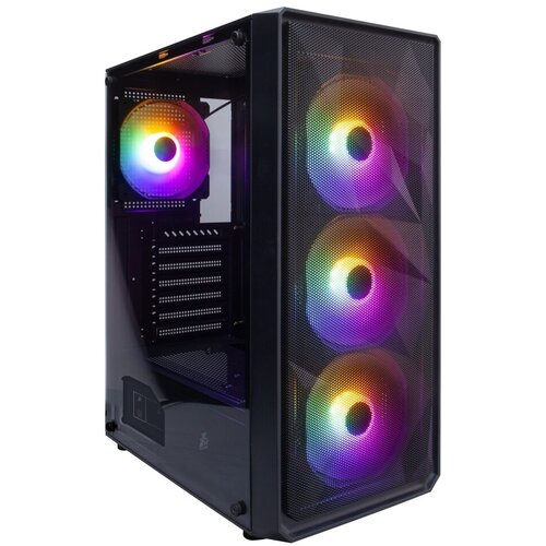 Корпус 1STPLAYER FD3 Black FD3-BK-4F1