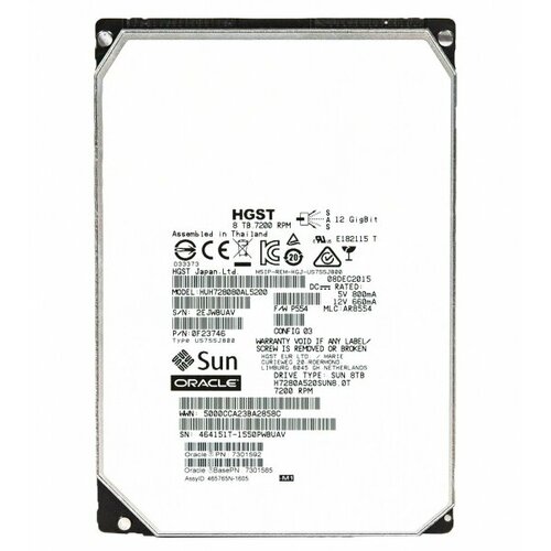 Жесткий диск Oracle 7301592 8Tb 7200 SAS 3,5" HDD