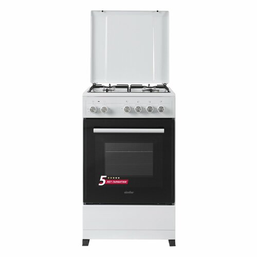 Газовая плита Simfer F50EW43017, белый