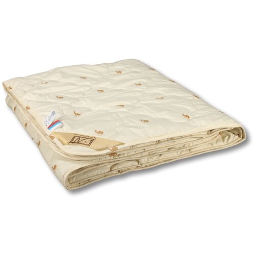 Одеяло Альвитек Евро 200x220 см, Летнее, с наполнителем Верблюжья шерсть