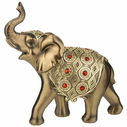 Фигурка декоративная слон 21,8х9х21,8 см (182031)