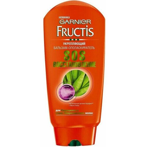Бальзам-ополаскиватель Garnier Fructis SOS восстановление, 200 мл, 3 шт