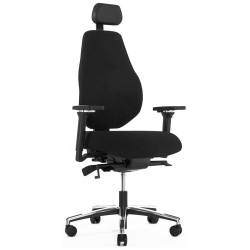 Эргономичное офисное кресло Falto Smart-T 1501-10H LONG - черное
