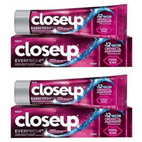CloseUp Зубная паста COOL KISS 100мл,2 шт