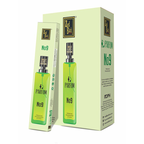 Parfum №9 Premium Fragrance Sticks, Zed Black (Парфюм №9 премиум благовония палочки, Зед Блэк), уп. 15 г.