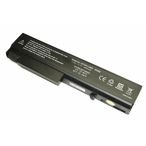 Аккумуляторная батарея для ноутбука HP Compaq 8440p (HSTNN-I44C) 11.1V 5200mAh OEM черная