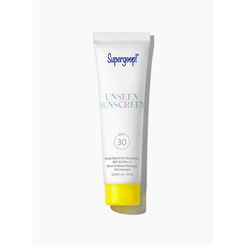 SUPERGOOP! солнцезащитный крем Unseen Sunscreen SPF 30, 10мл