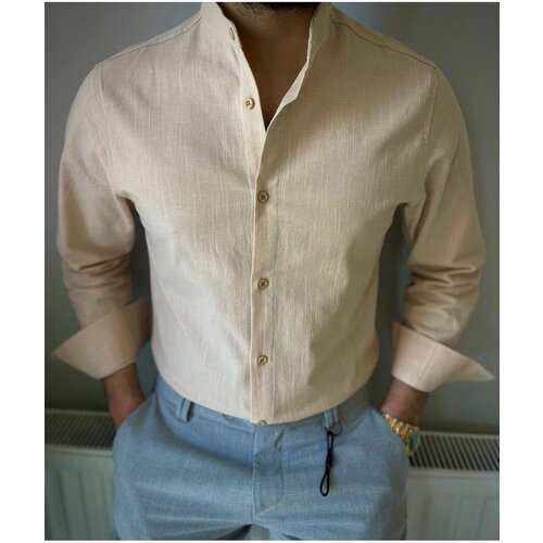 Рубашка SKOS Fashion, размер XL, бежевый