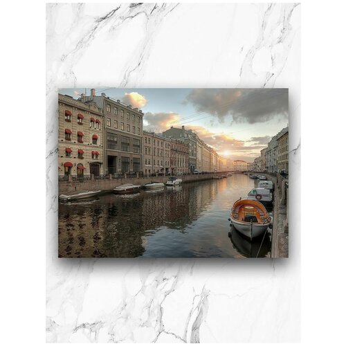 Картины для интерьера на холсте 60х80 см/ Санкт Петербург