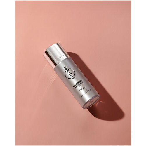 FLOVERA BB CREAM "Безупречный тон" SPF 20, тон 02 бежевый (цвет загара)
