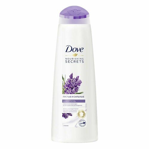 Шампунь Dove Nourishing Secrets Густые и сильные лаванда и розмарин 380 мл