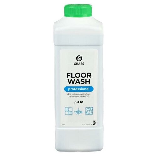 Нейтральное средство для мытья пола Floor wash Grass, 1 л, 1 кг