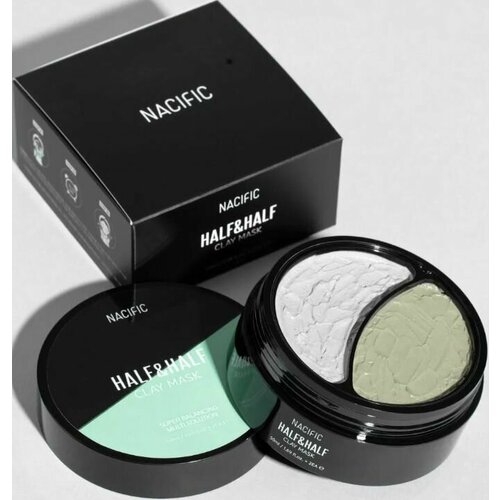 NACIFIC, Двойная глинянная маска - Half & Half Clay Mask