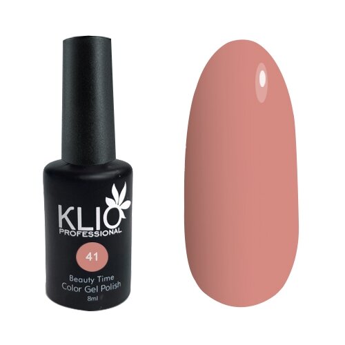 KLIO Professional Гель-лак для ногтей Beauty Time, 41 мл, №041