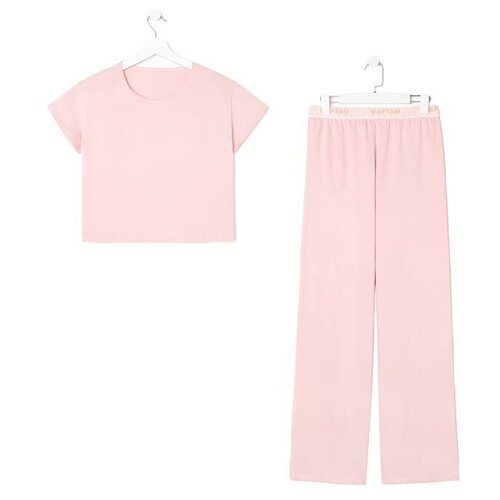 Пижама , размер 40-42, розовый