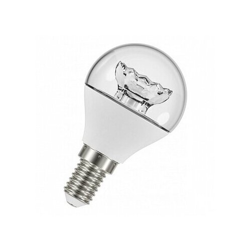 Светодиодная лампа LED STAR ClassicP 5,4W (замена 40Вт), теплый белый свет, прозрачная колба, Е14. 4052899971622 OSRAM (5шт.)