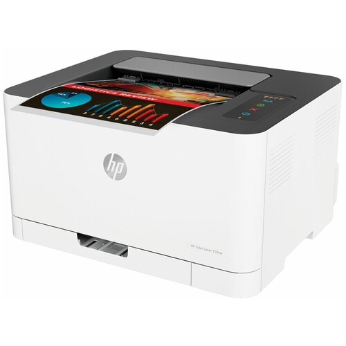 Принтер лазерный цветной HP Color Laser 150nw, А4, 18 стр/ мин, 20000 стр/ мес, Wi-Fi, сетевая карта