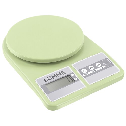 Кухонные весы LUMME LU-1348, зеленый нефрит