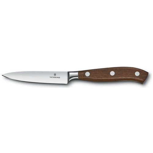 Нож кухонный Victorinox Grand Maitre (7.7200.10G) кованый столовый лезв.100мм прямая заточка дерево подар. коробка