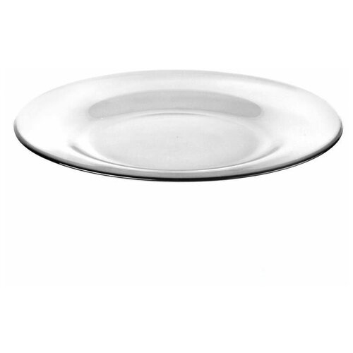 Набор тарелок Invitation, 20 см, 6 шт, стеклянные тарелки плоские для сервировки