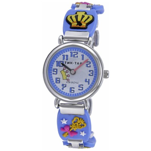 Наручные часы Тик-Так, голубой, мультиколор, мультиколор