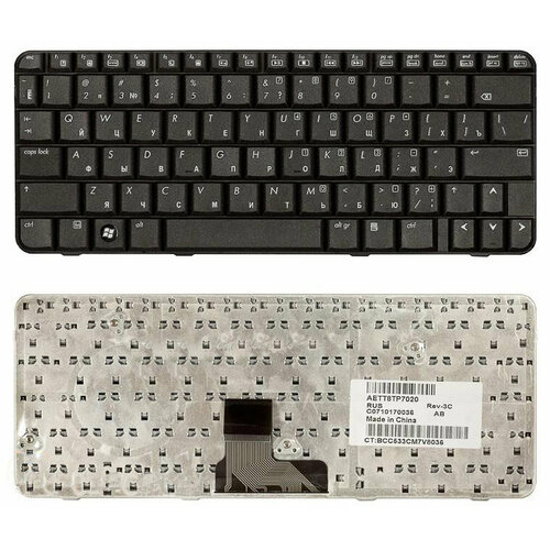 Клавиатура для ноутбука HP V062346AS1 черная