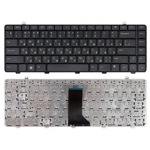 Клавиатура для ноутбука Dell inspiron 1464R русская, черная
