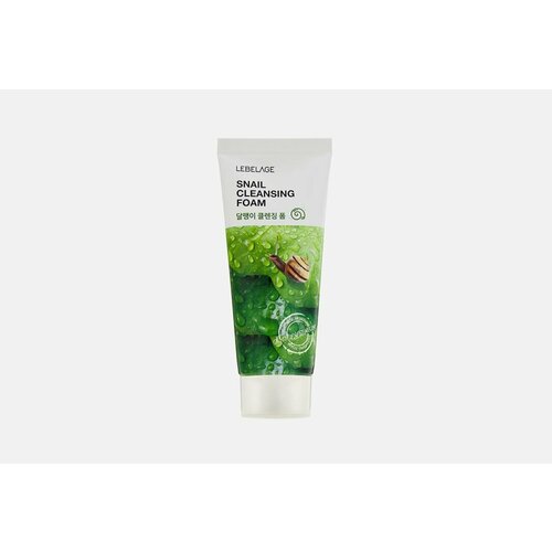 Пенка для умывания с муцином улитки Lebelage, Snail Cleansing Foam 100 мл