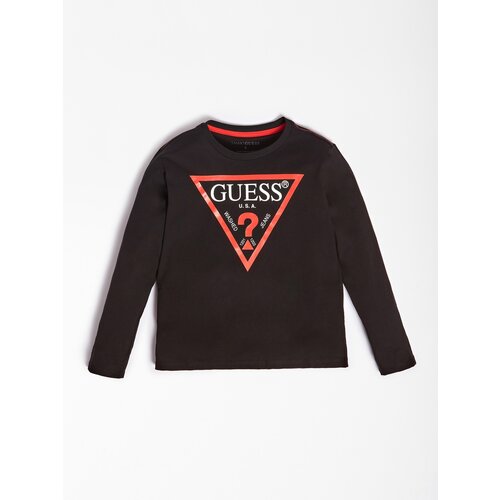 Лонгслив GUESS, размер 18 лет, черный