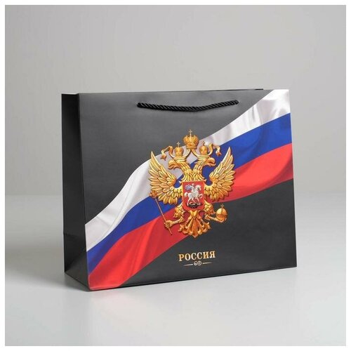 Пакет подарочный «Россия», 32 × 26 × 12 см 5307540