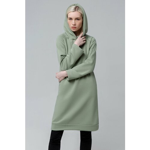 Платье Магазин Толстовок, размер S-40-42-Woman-(Женский), зеленый