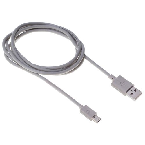 Кабель Buro USB - miniUSB (BHP RET USB_MINI18), 1.8 м, 1 шт., серый