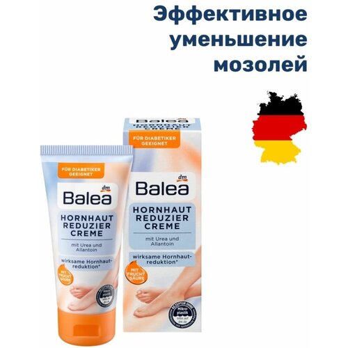 Крем для ног против мозолей с мочевиной и аллантоином Balea, 50 мл