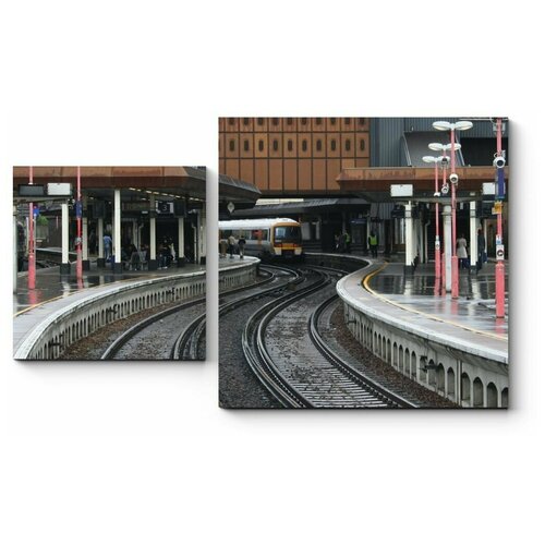 Модульная картина Платформы Лондонского моста90x54
