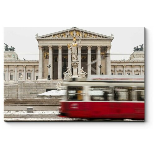 Модульная картина Здание Австрийского Парламента, Вена 40x27