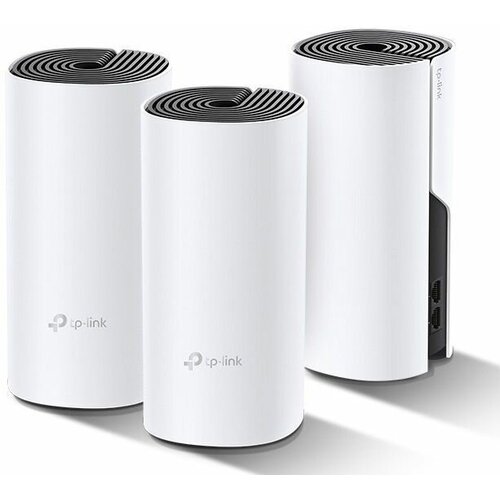 Бесшовный Mesh роутер TP-LINK DECO P9(3-PACK), AC1200, белый, 3 шт. в комплекте