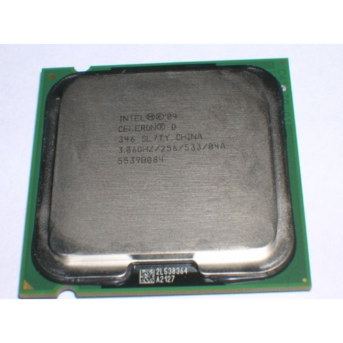 Процессор Intel Celeron D 346 Prescott LGA775,  1 x 3067 МГц, OEM