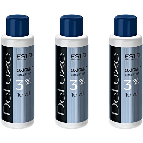 ESTEL Оксигент De Luxe 3%, 3 шт. x 60 мл